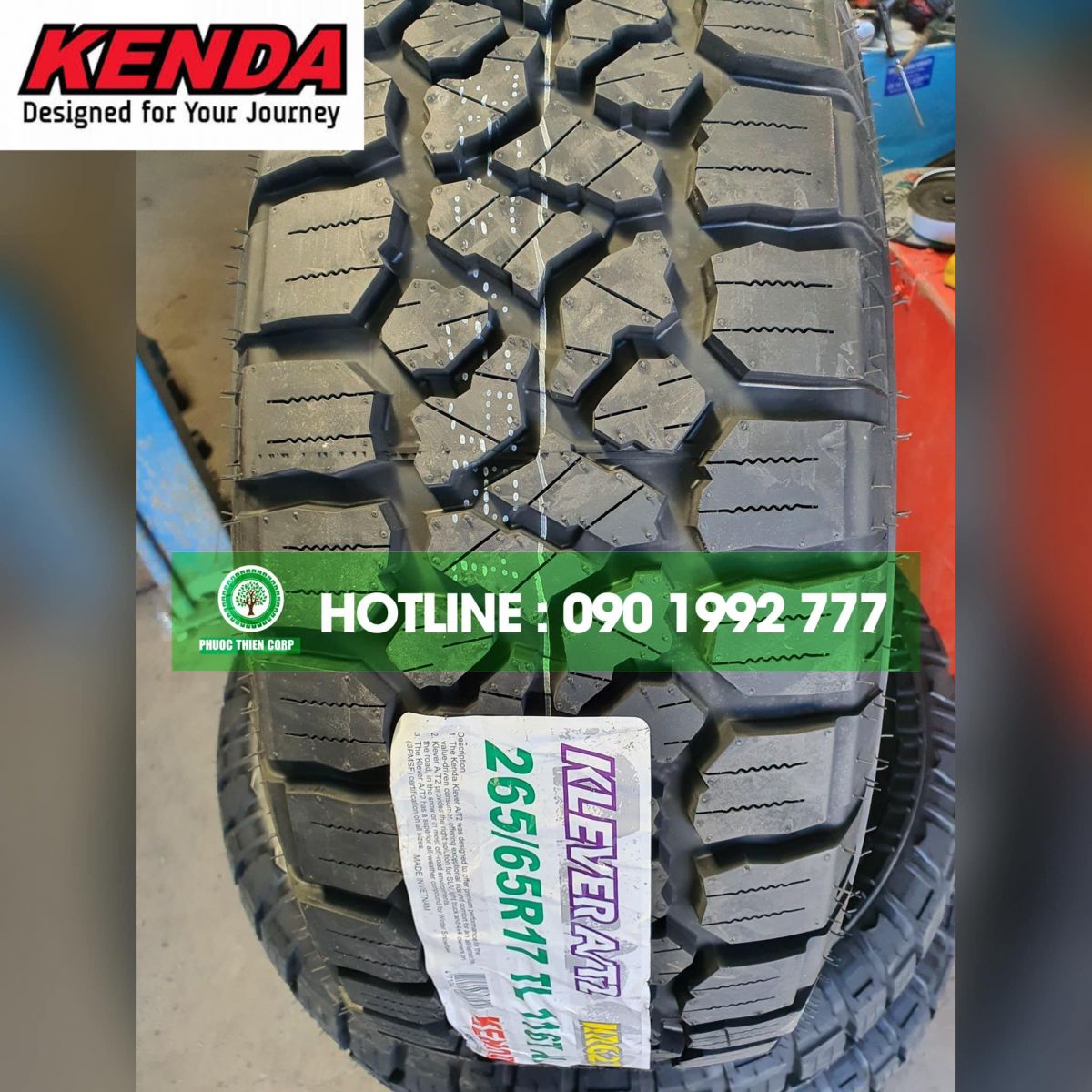 Lốp ô tô offroad 265/65R17 Kenda Klever KR628 - Lốp xe xuất Mỹ